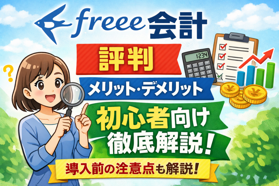 【徹底解説】freee会計の評判｜導入前に知るべきメリット7選・デメリット8選 | 売る力